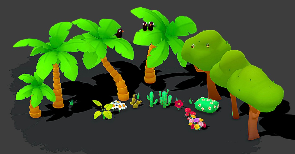 3D-Vegetation-Trees | 3D Trees | Unity Asset Store