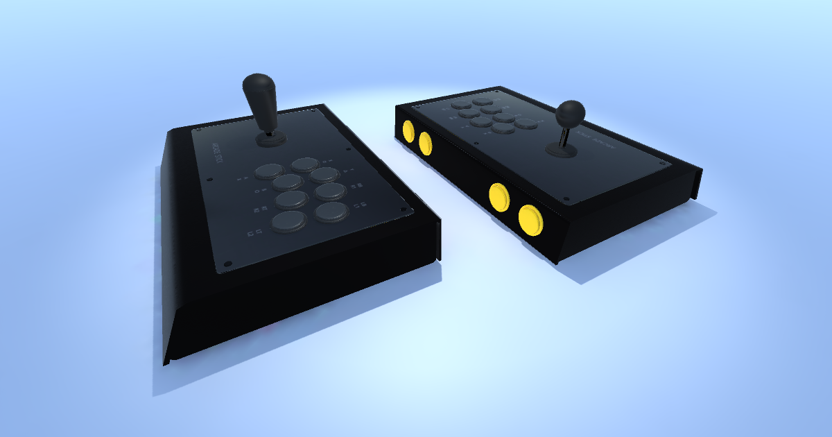Arcade Sticks | 3D Electronics | Unity Asset Store