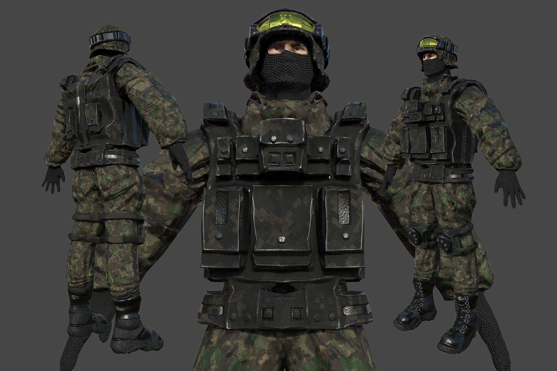 Fighter soldier | Characters | Unity Asset Store