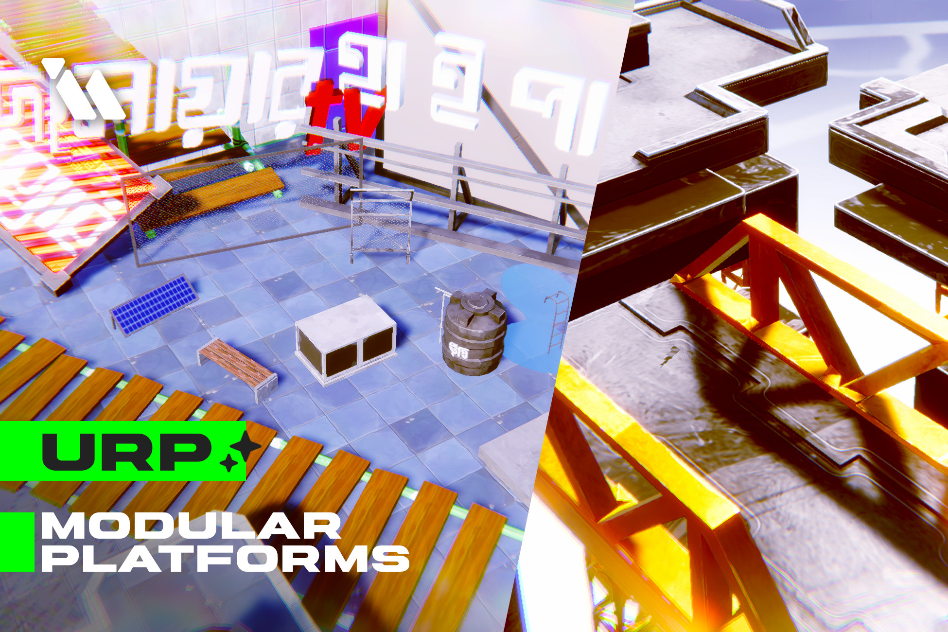 Modular Rooftop Platforms by Hipernt