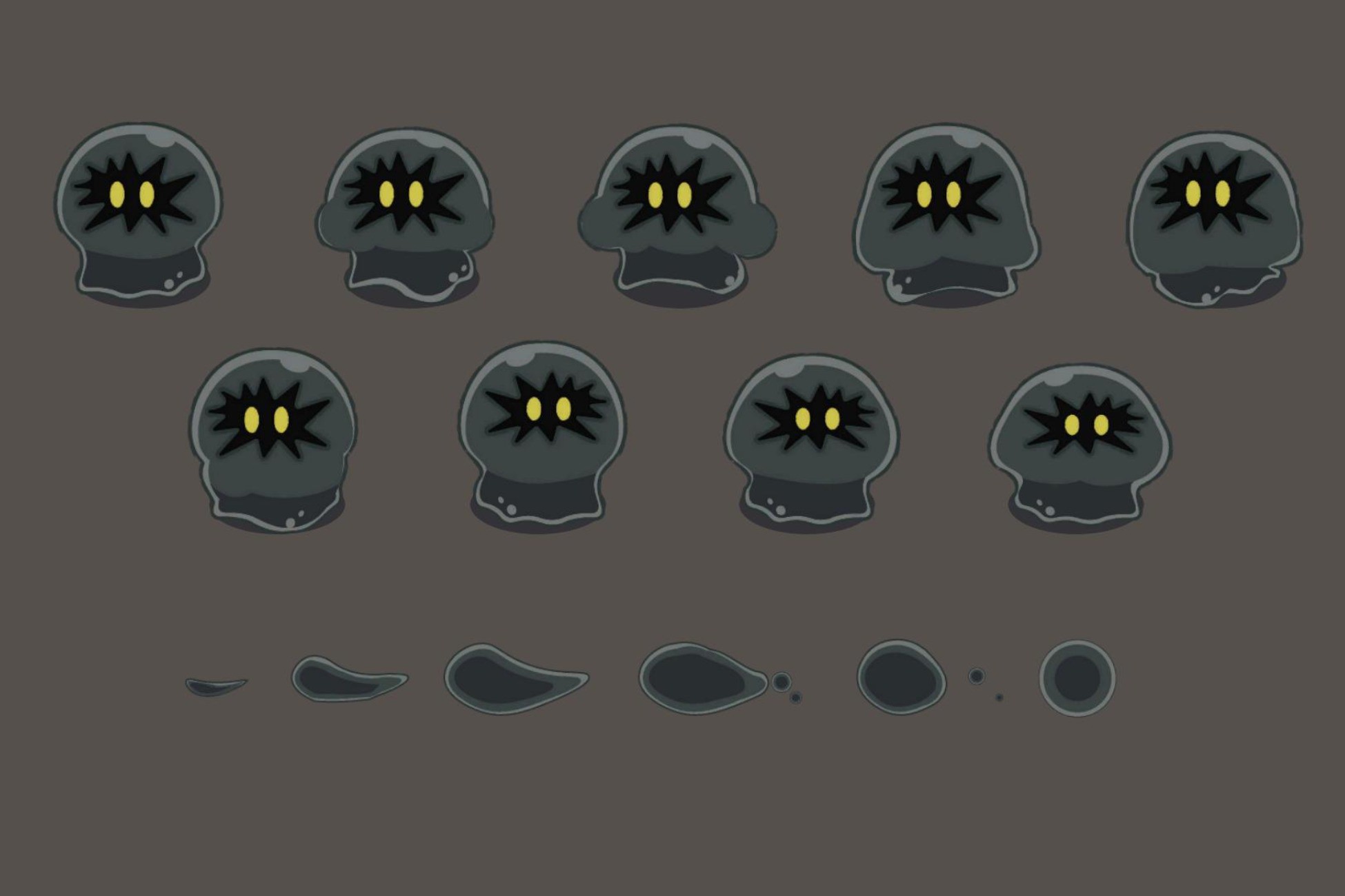 Animated 2D Monster Units - Ghost | 2D キャラクター | Unity Asset Store