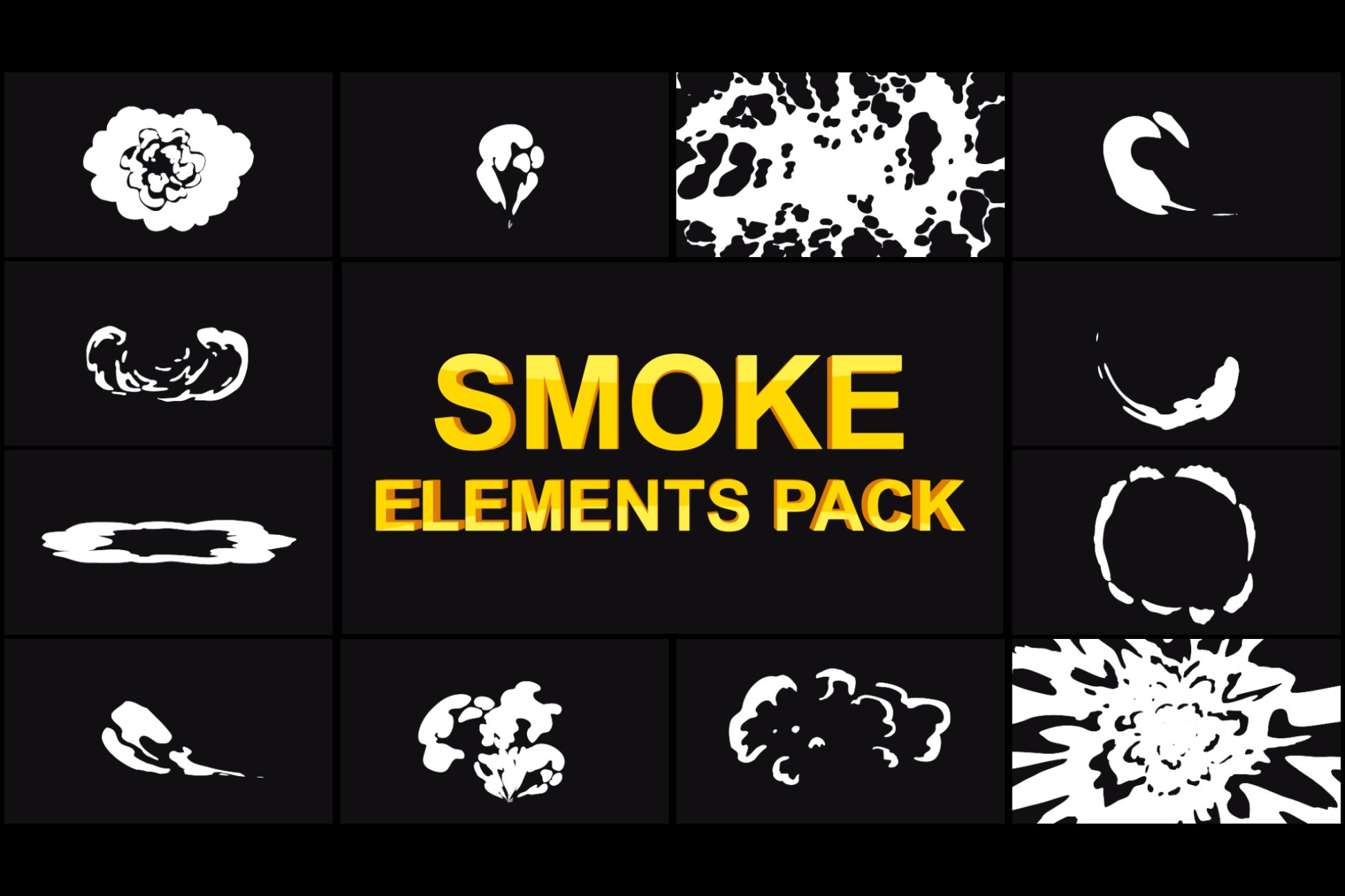 Smoke Elements Pack 02 Vfx Unity Asset Store
