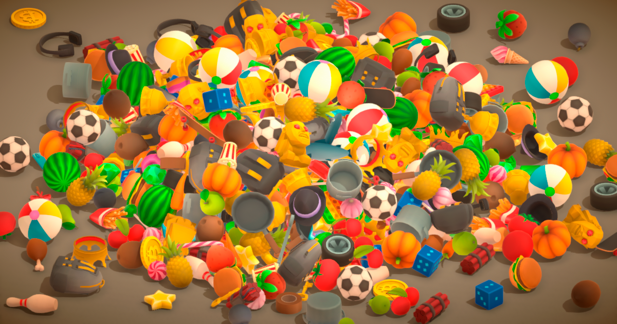 Low Poly Objects Pack | 3D Props | Unity Asset Store