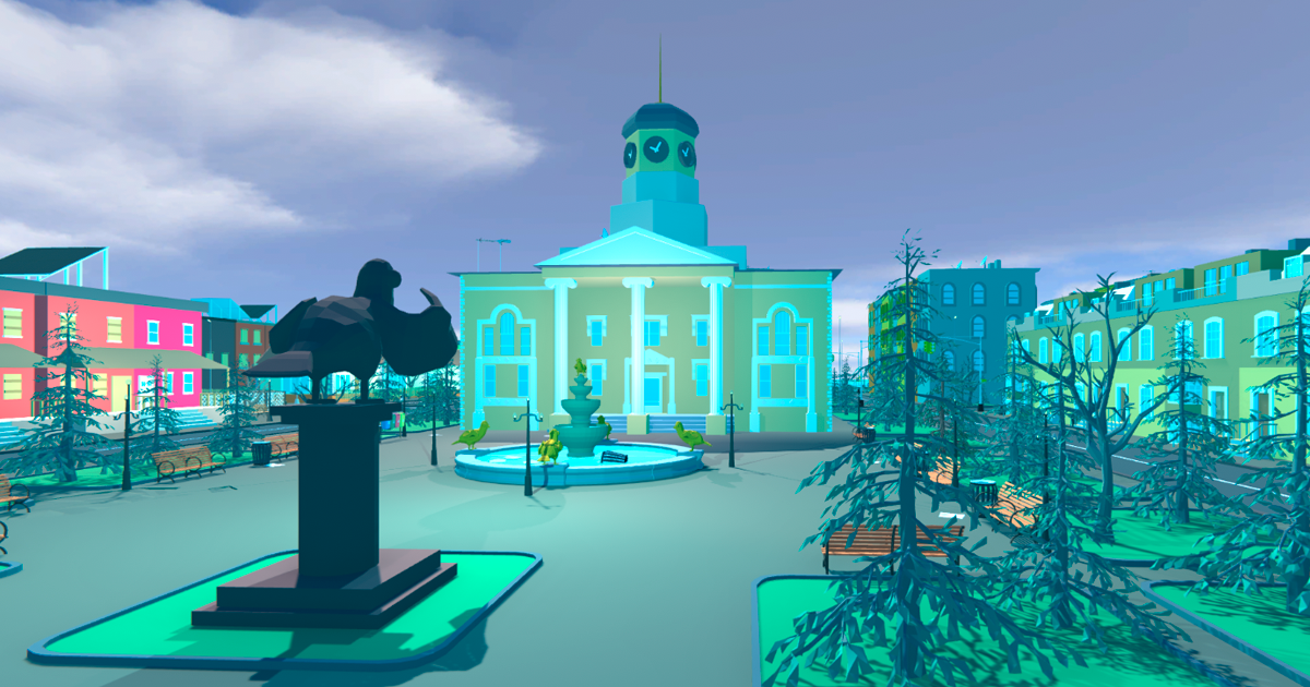 LOW POLY WORLD - SMALL CITY | 3D Fantasy | Unity Asset Store