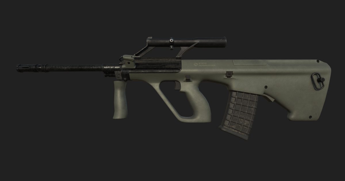 AUG A3 | 3D Guns | Unity Asset Store