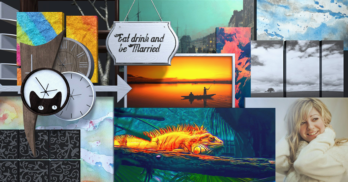 Picture Frames and Wall Decoration Vol1 | 3D Interior | Unity Asset Store