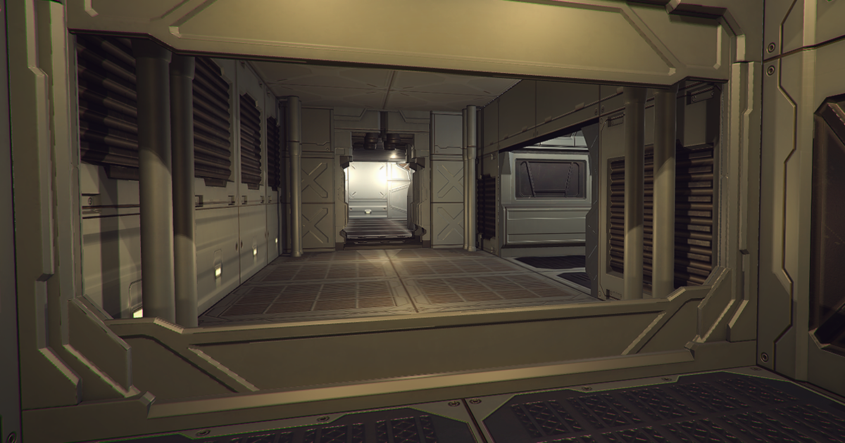 Pbr Modular Sci Fi Corridor V1 Vr Mobile 3d Sci Fi Unity Asset Store