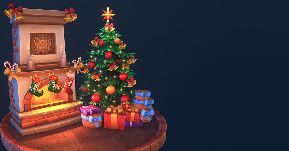 Lowpoly Christmas Props | 3D Environments | Unity Asset Store