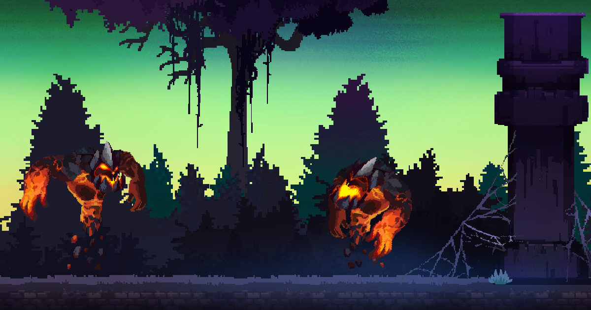 Pixel Lava Beast | 2D Characters | Unity Asset Store