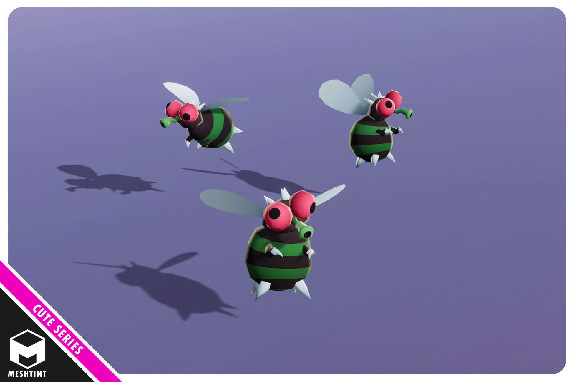 Housefly Nom Cute Series | Characters | Unity Asset Store