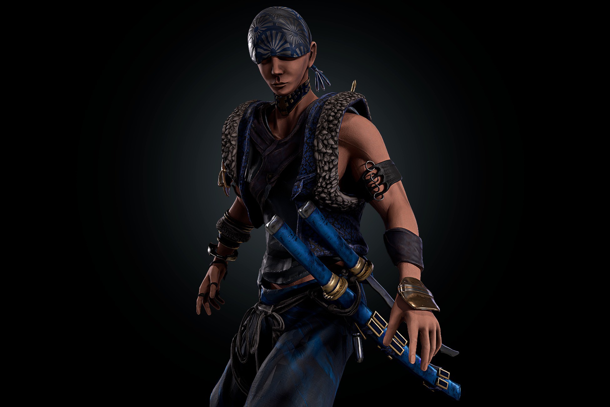 Samurai Brawler-man | 3D Characters | Unity Asset Store