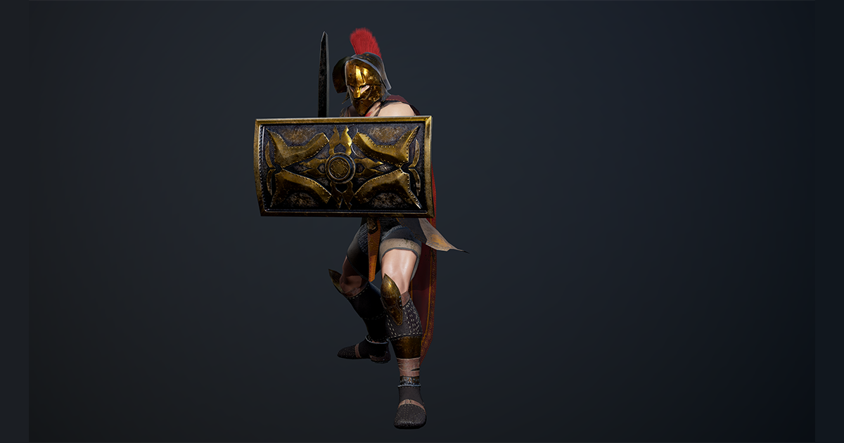 Gladiator warrior | Characters | Unity Asset Store