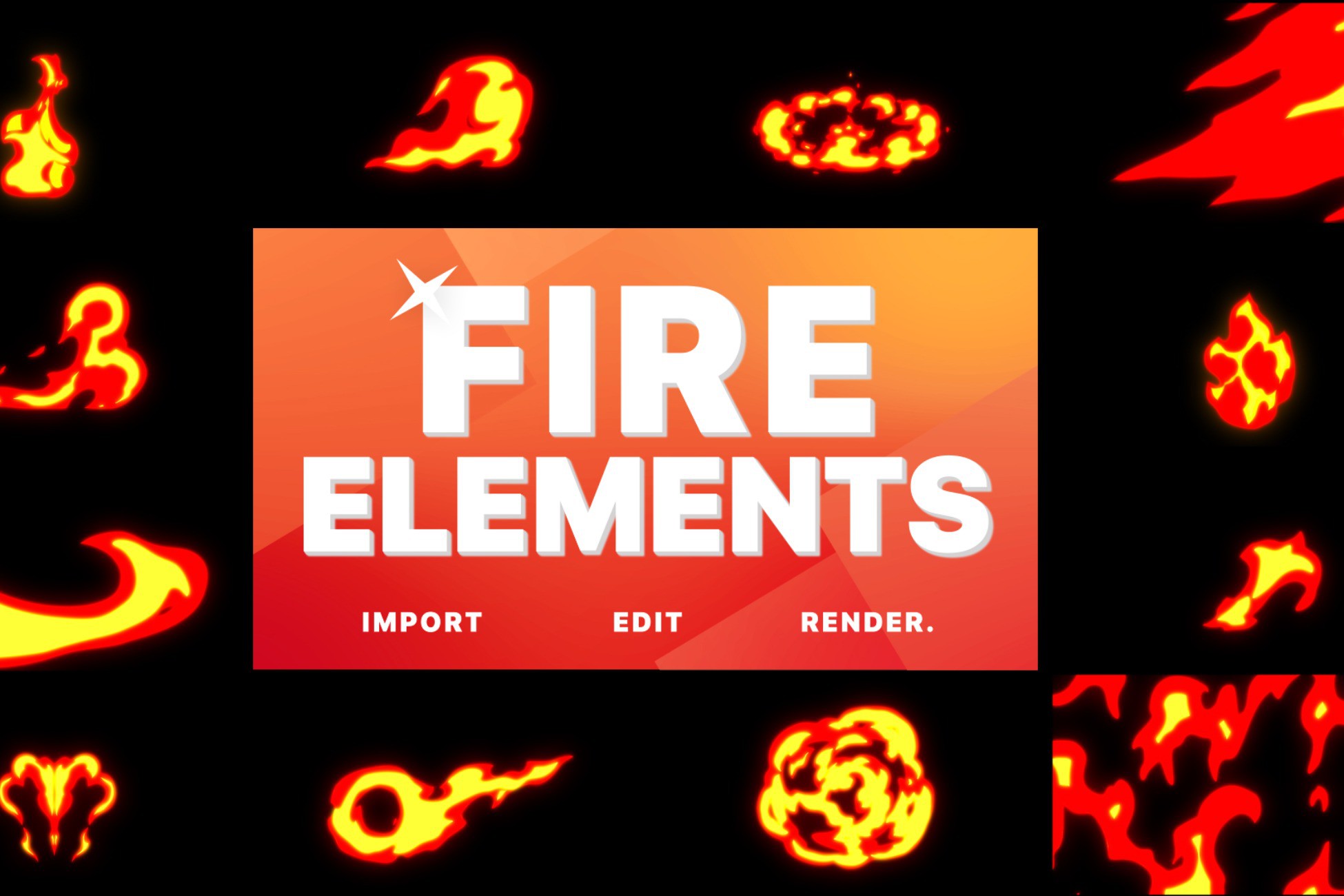 Fire Pack 09.02 | 2D Textures & Materials | Unity Asset Store