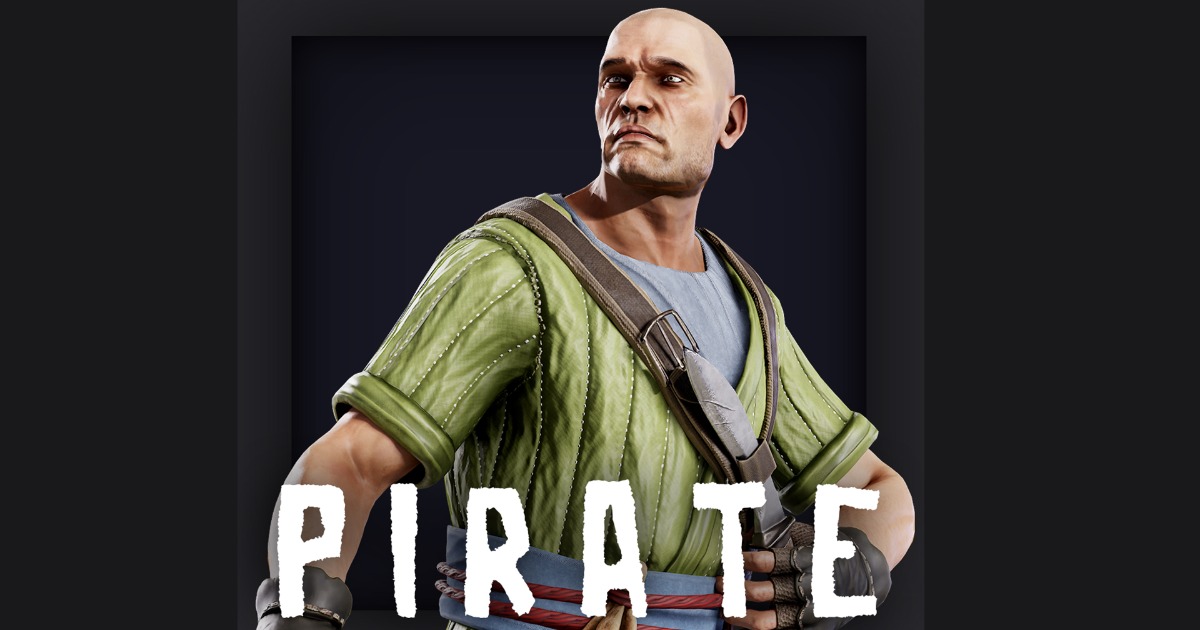 pirate 4 | Characters | Unity Asset Store