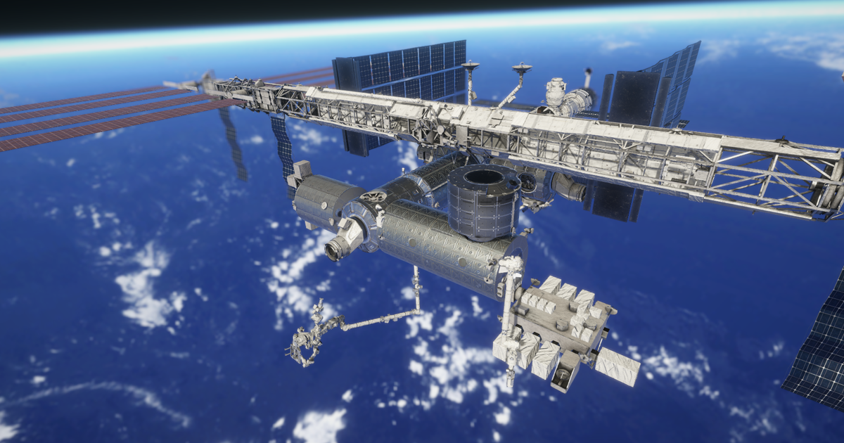 Space Station : ISS | 3D Sci-Fi | Unity Asset Store