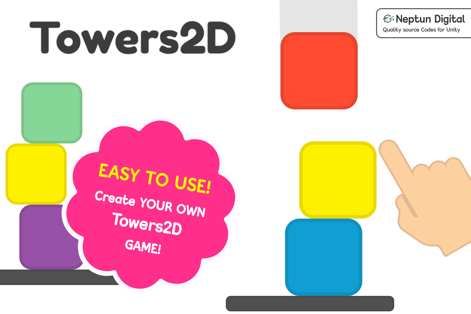 Towers2D - Game template for Unity | Packs | Unity Asset Store