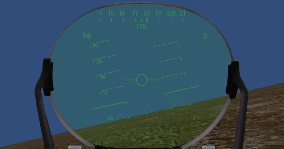 Eurofighter HUD/HMD - GUI Instruments | GUI Tools | Unity Asset Store