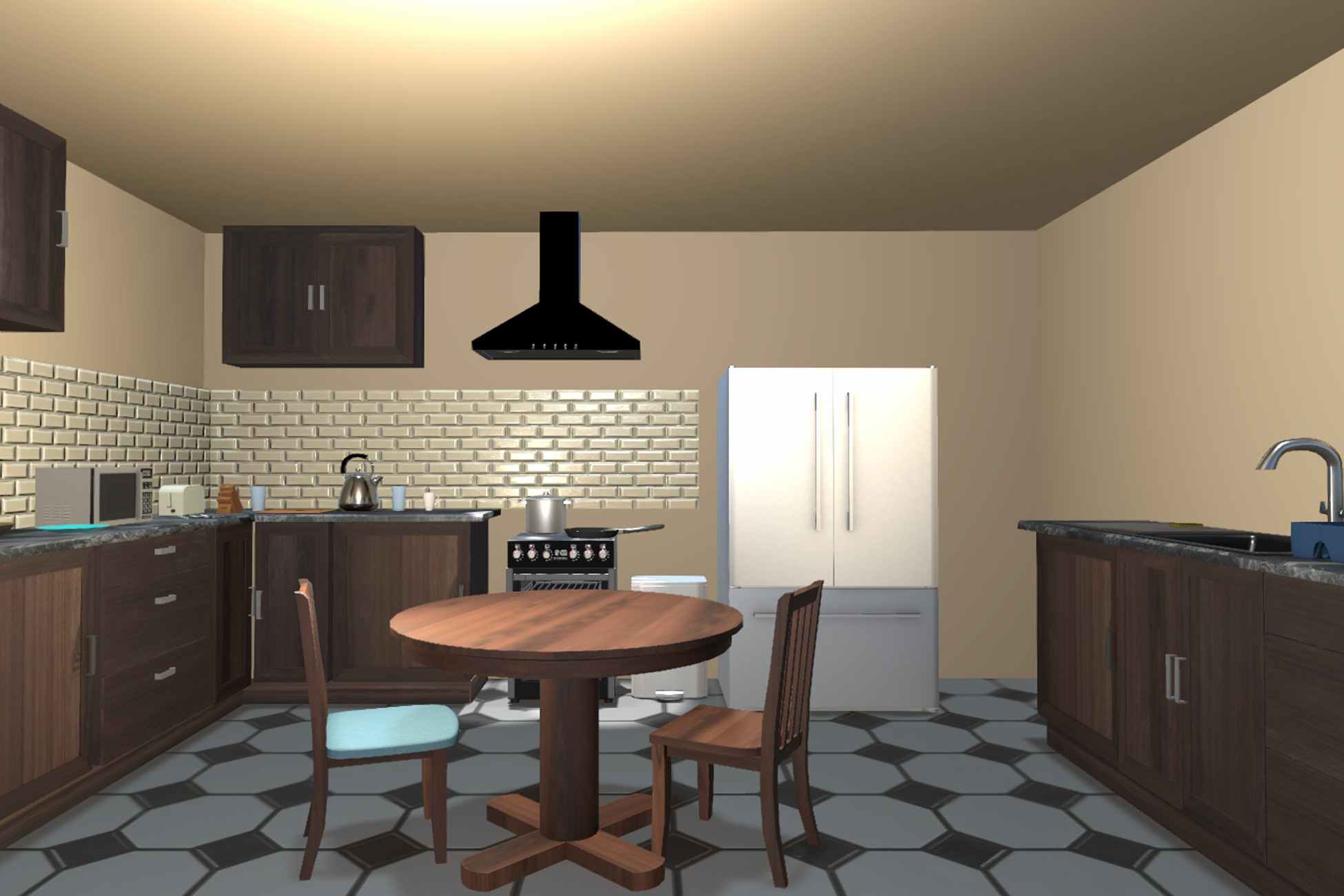 Modular Kitchen | 3D Furniture | Unity Asset Store