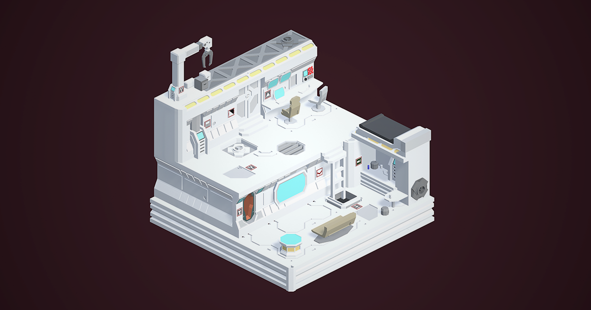 Low Poly Sci-Fi Pack - Polyworks | 3D Sci-Fi | Unity Asset Store