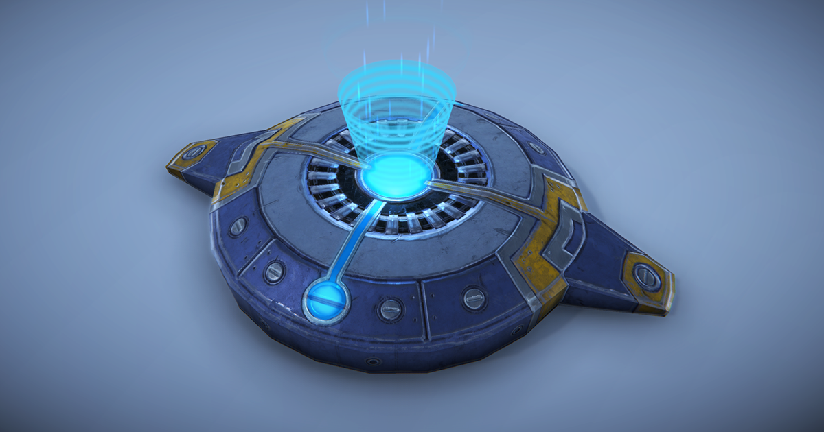 Sci-fi Transporter | 3D Electronics | Unity Asset Store