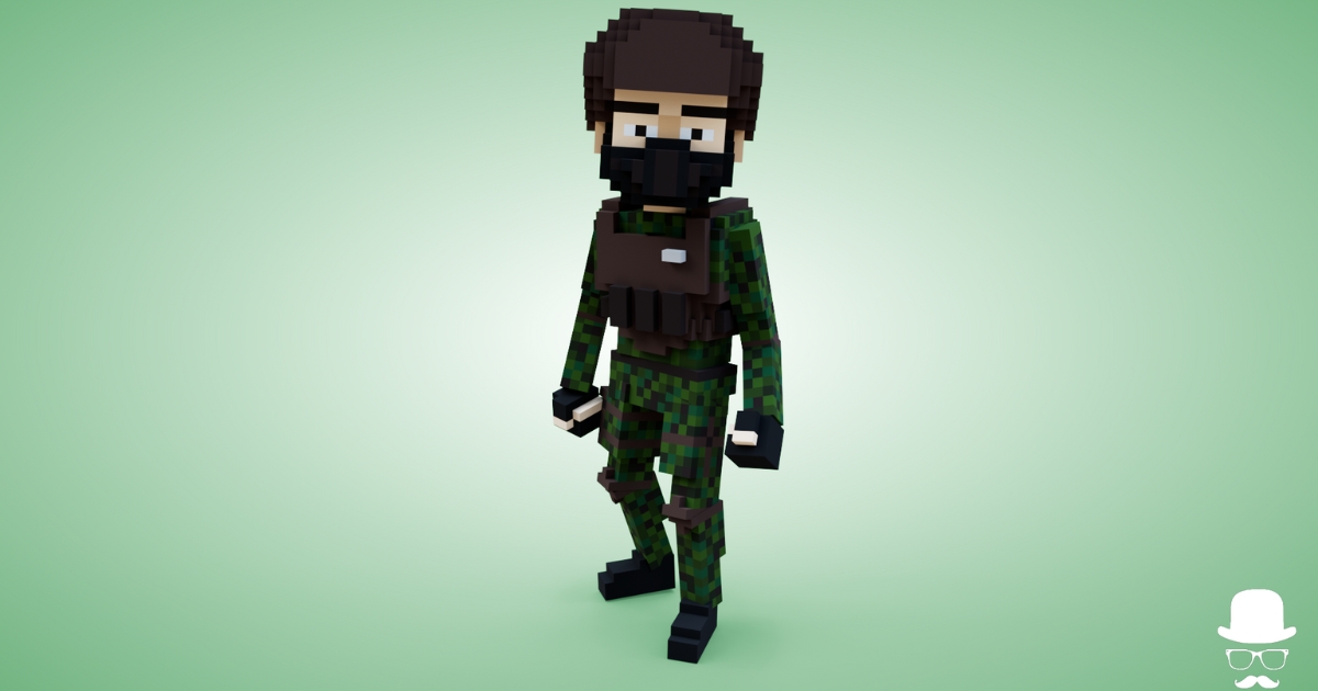 Voxel Soldier Character - 3D Military Model | Characters | Unity Asset Store