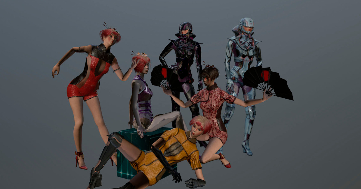 Cyborg Woman SciFi | Characters | Unity Asset Store