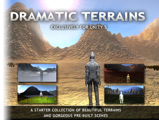Dramatic Terrains Vol 1 | 3D Landscapes | Unity Asset Store