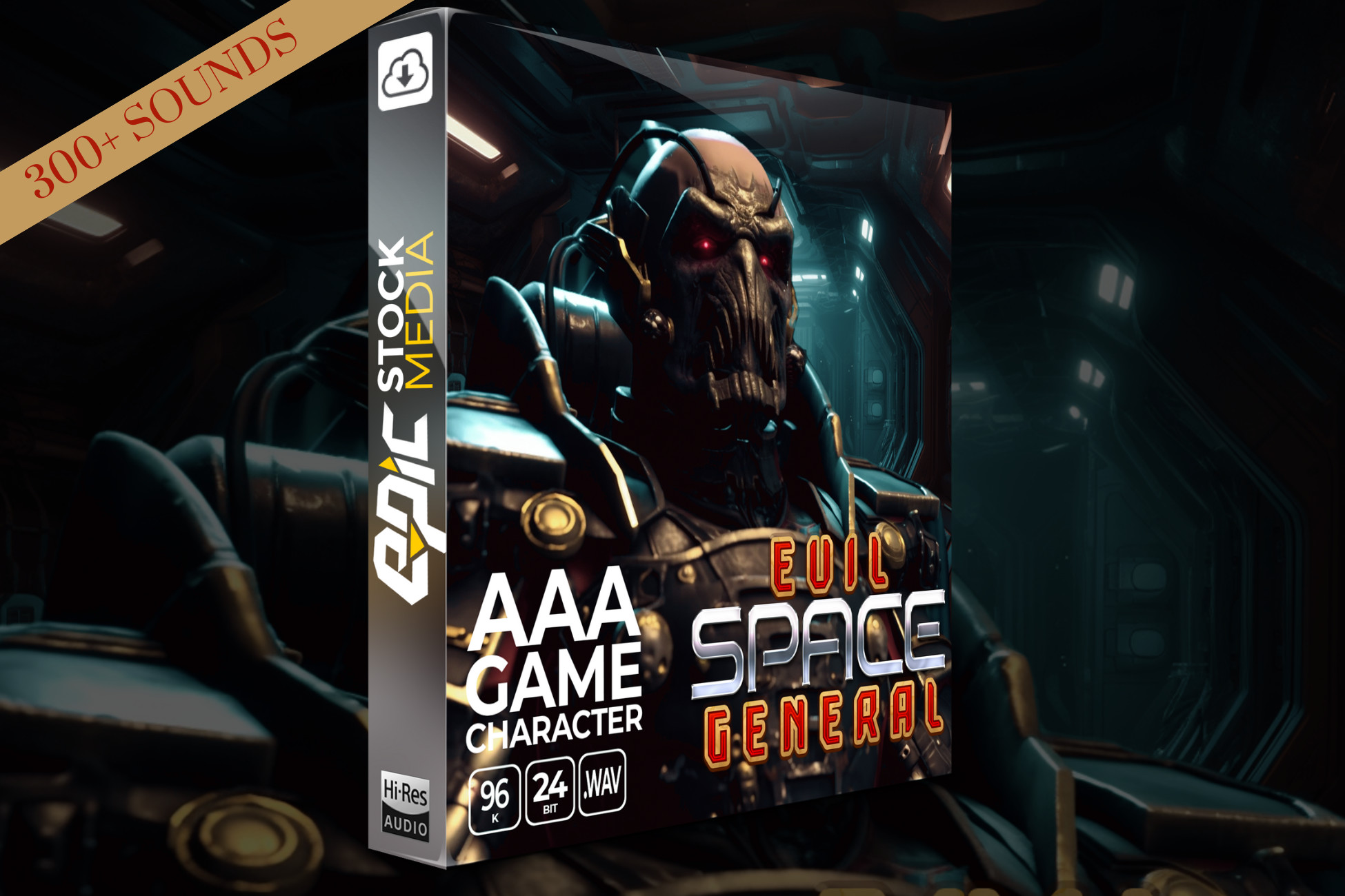 AAA Game Character Evil Space General | Voices Sound FX | Unity Asset Store