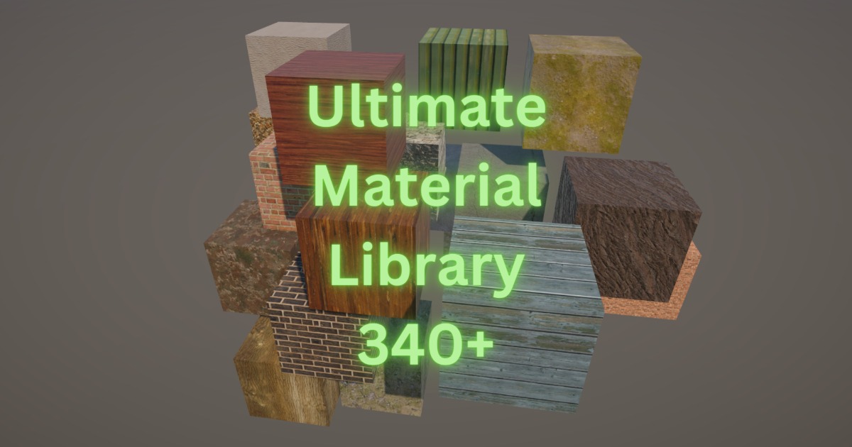 Ultimate Material Library | 2D Textures & Materials | Unity Asset Store