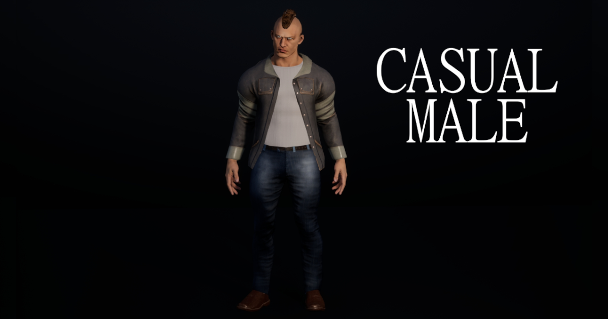 3D Character Casual male | 3D Characters | Unity Asset Store