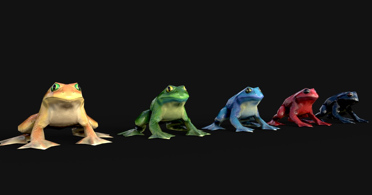 Mobile Frog | 3D Creatures | Unity Asset Store