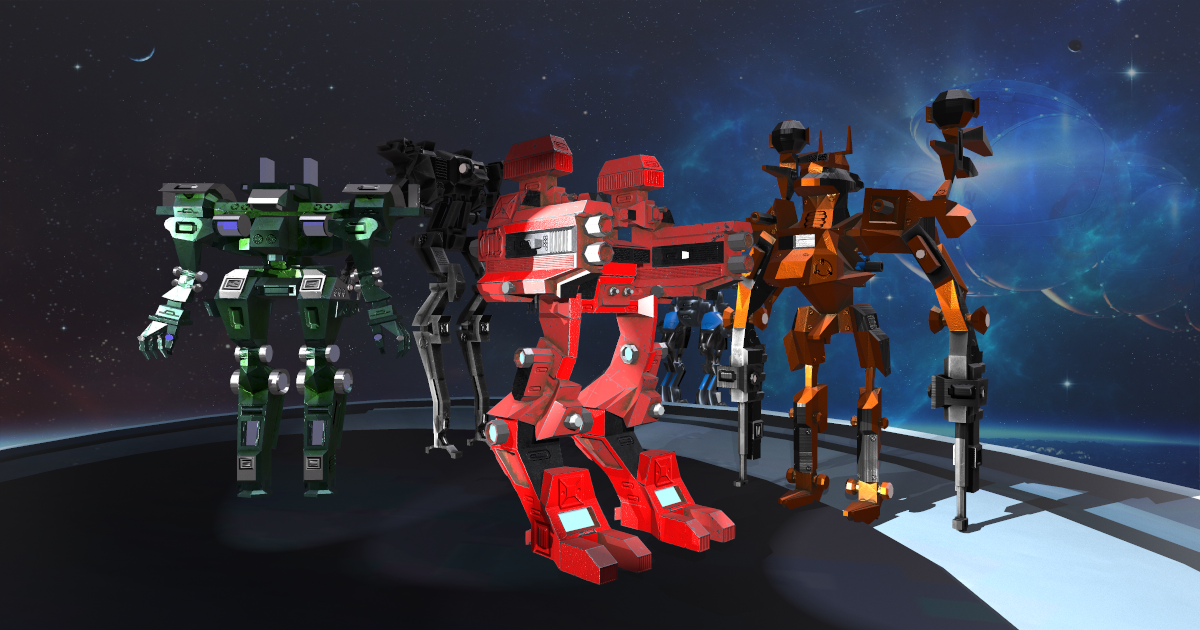 Robots humanoid sci fi pack | Characters | Unity Asset Store