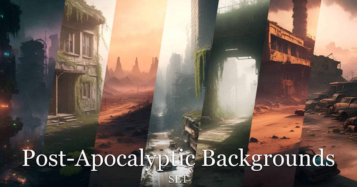 Post-Apocalyptic Backgrounds | 2D Environments | Unity Asset Store