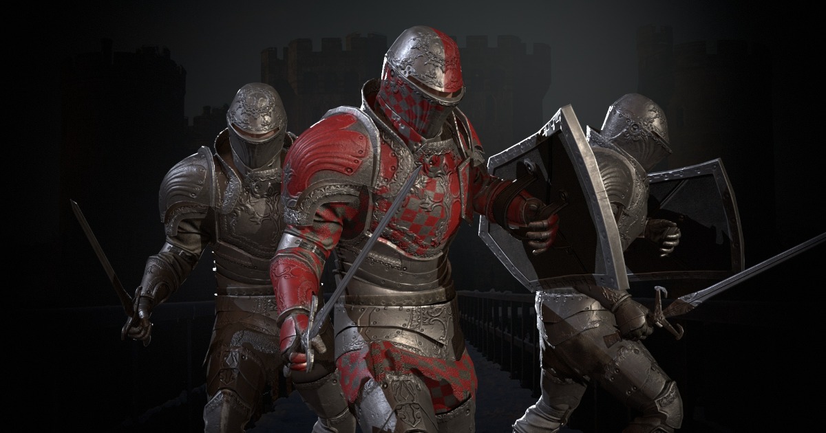 NPC_Knight4 | 3D Humanoids | Unity Asset Store