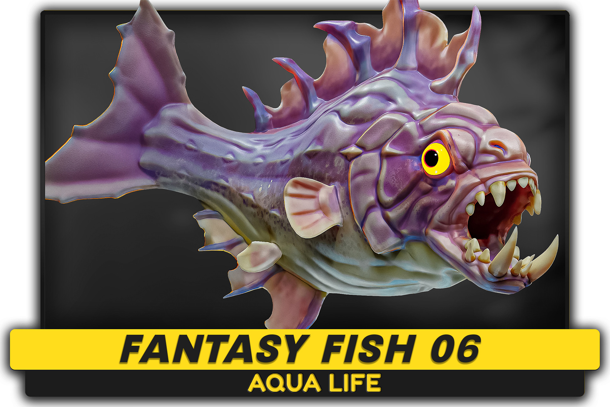 Fantasy Fish 06 - Aqua Life - Underwater Creature - #45 | Characters ...