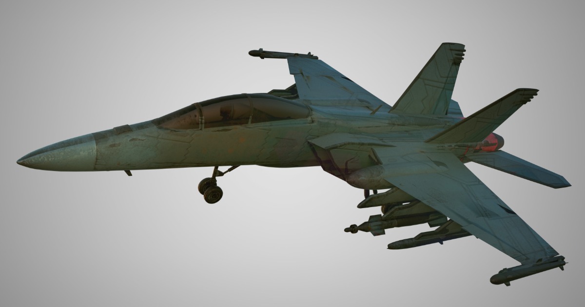 Modern Military Air Combat Jet | 3D 飞机 | Unity Asset Store