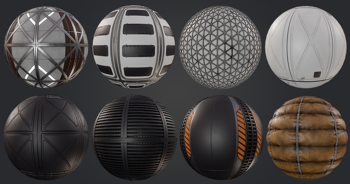 Sci Fi space Texture pack | 2D Environments | Unity Asset Store