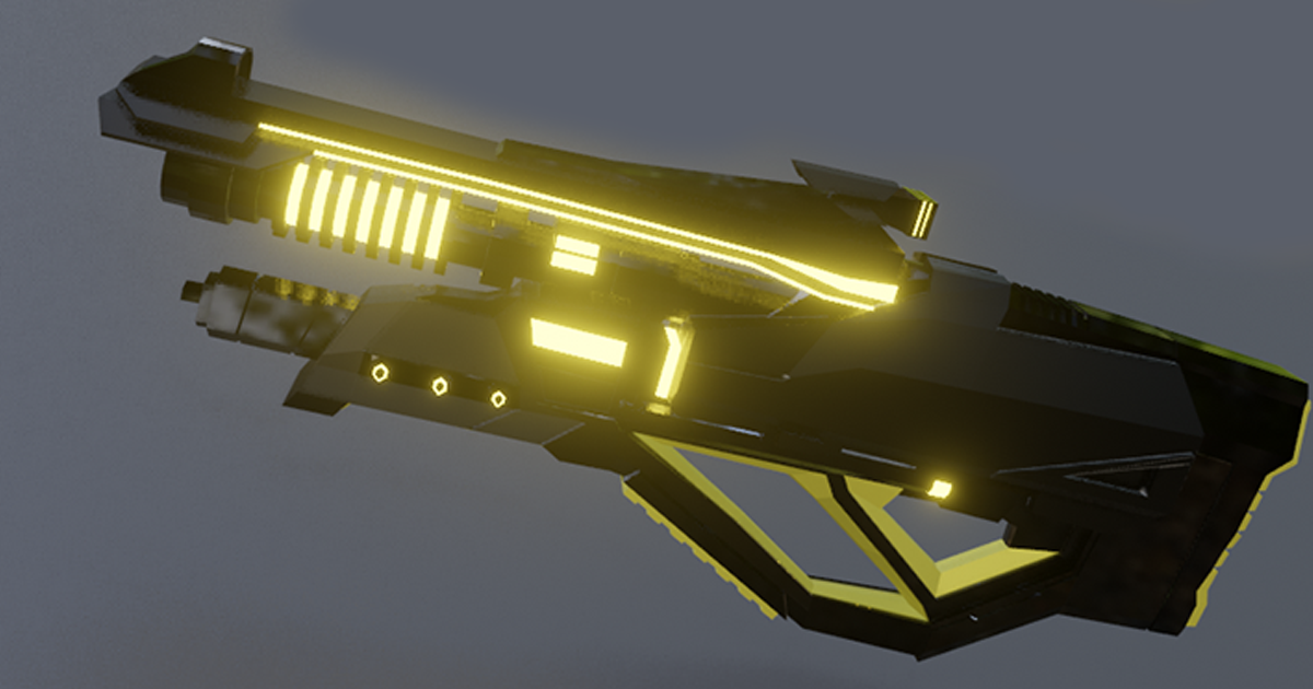 Futuristic Neon Weapon | 3D Guns | Unity Asset Store