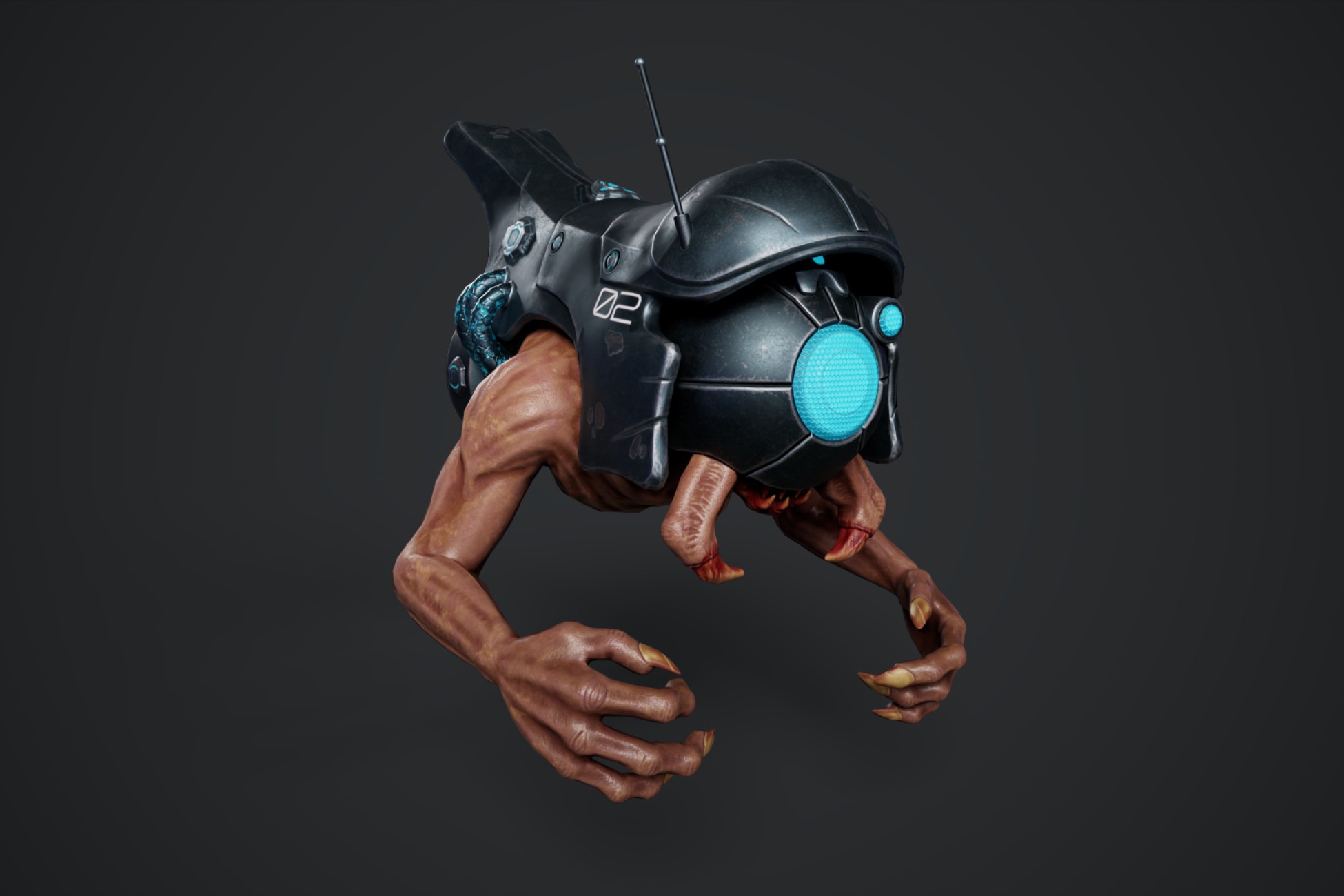 Sci-Fi FlyFreak | 3D Creatures | Unity Asset Store