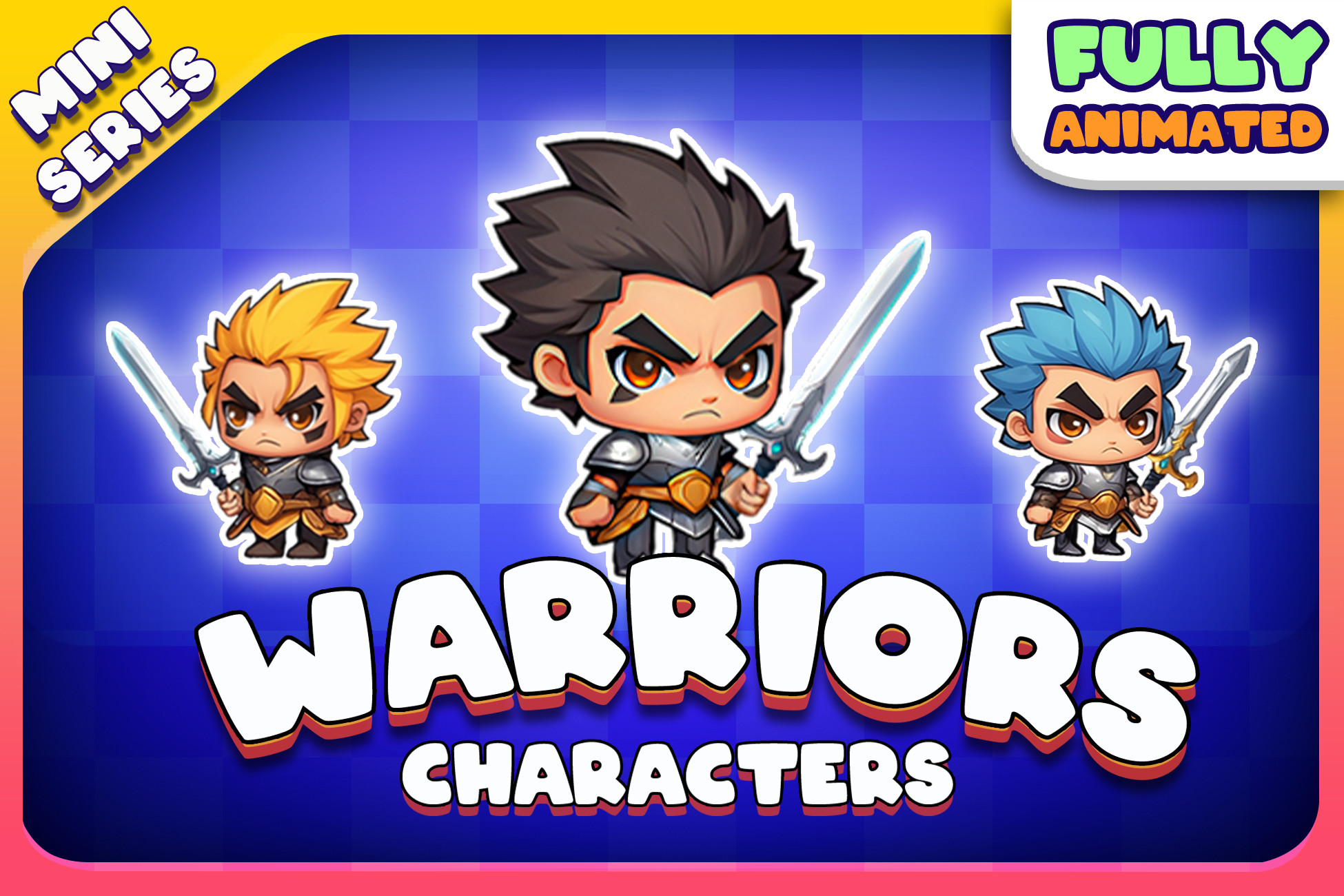 Tiny Warriors 2D Animated Character (Spriter) | 2D Characters | Unity Asset Store