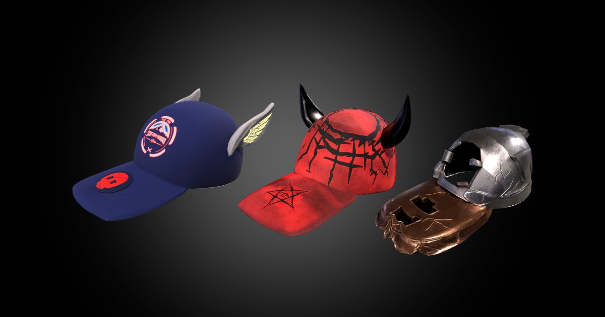 Caps Mini Pack 3 | Props | Unity Asset Store