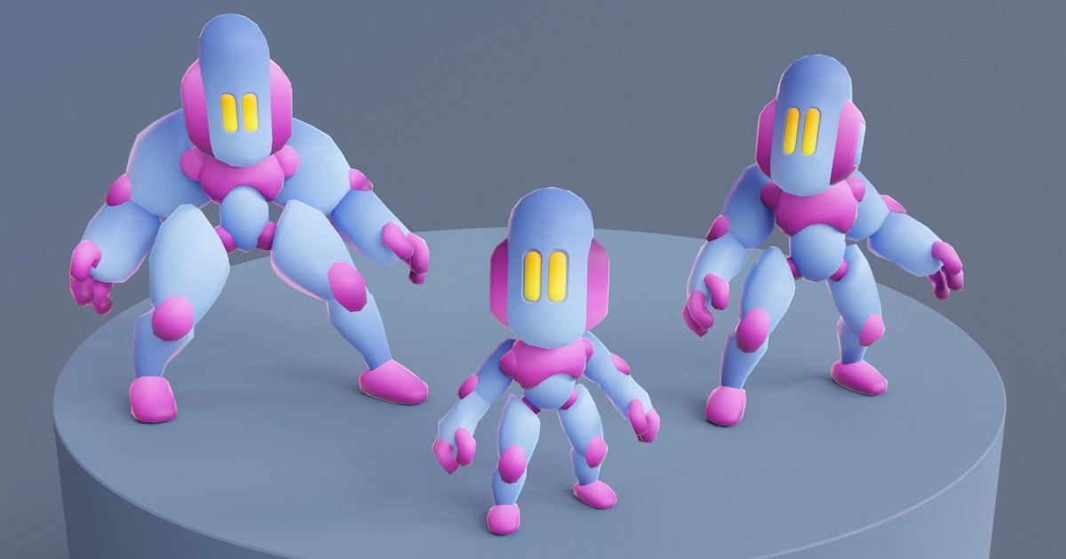 Robot Characters - Loi | 3D Robots | Unity Asset Store