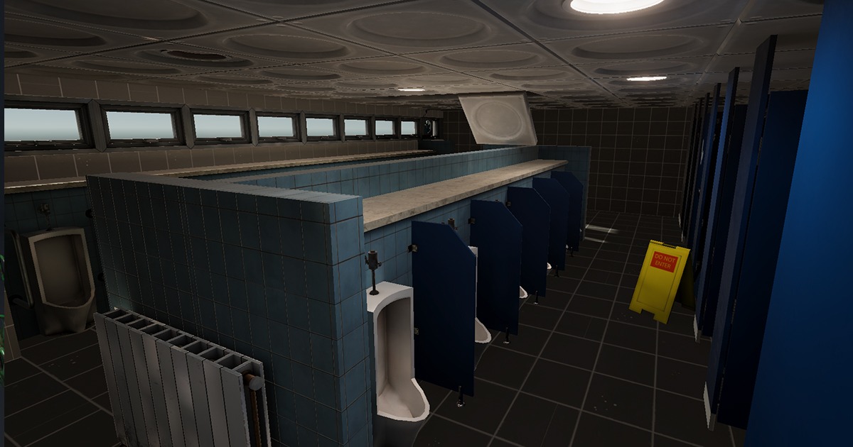 Public Toilet Props v.01 | 3D 인테리어 | Unity Asset Store