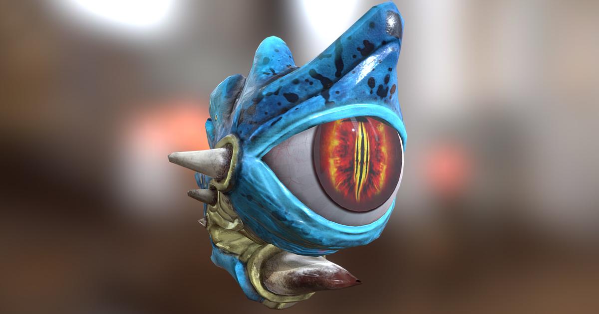 Angry eye | 3D Creatures | Unity Asset Store