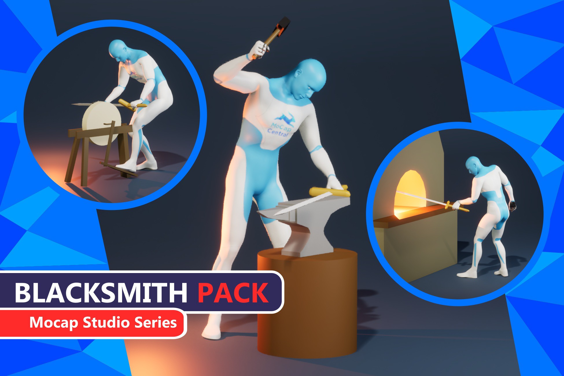 MC Blacksmith - Believable 3D Animations by MoCap Central | 3D ...