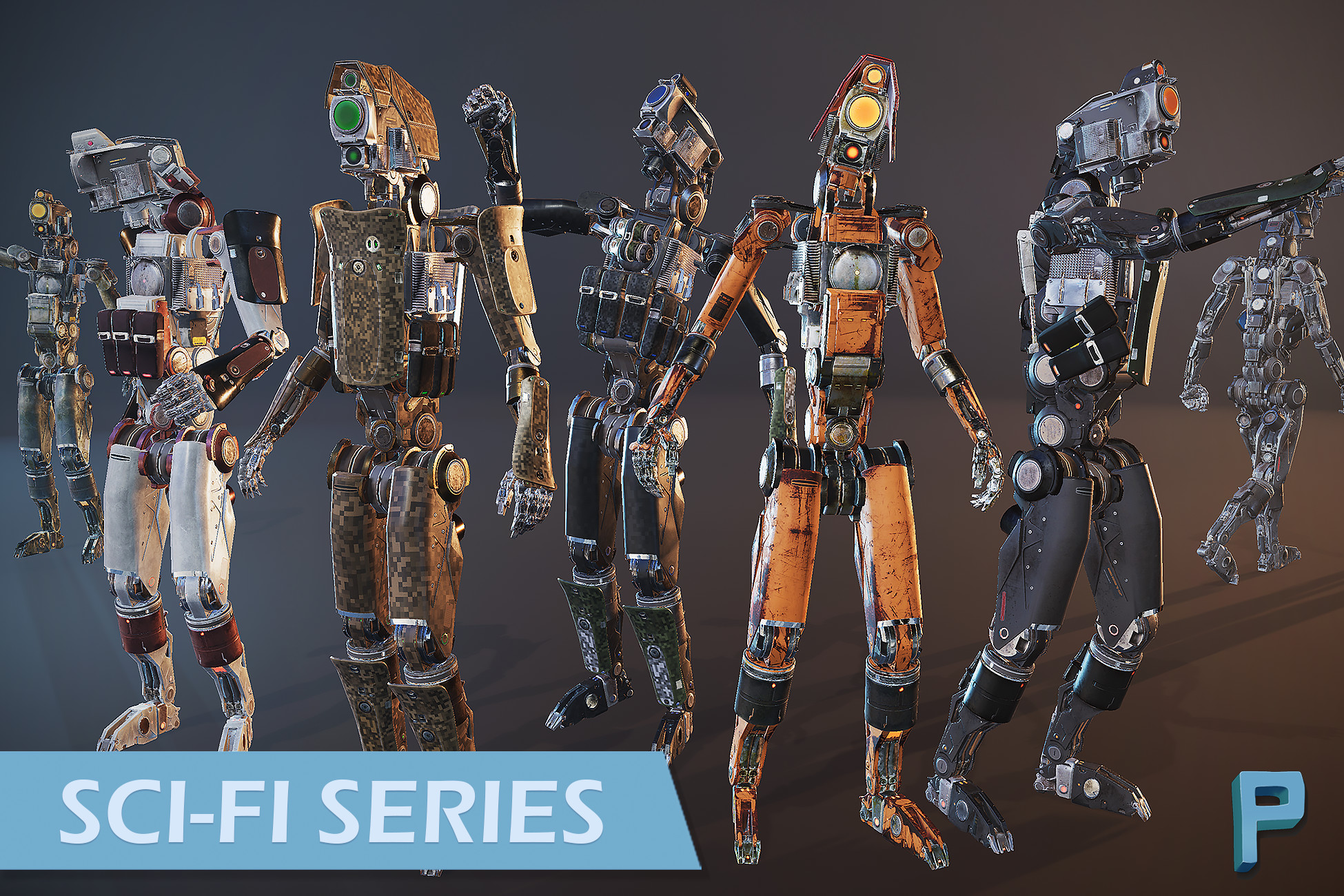 Battle Cyborg | Characters | Unity Asset Store