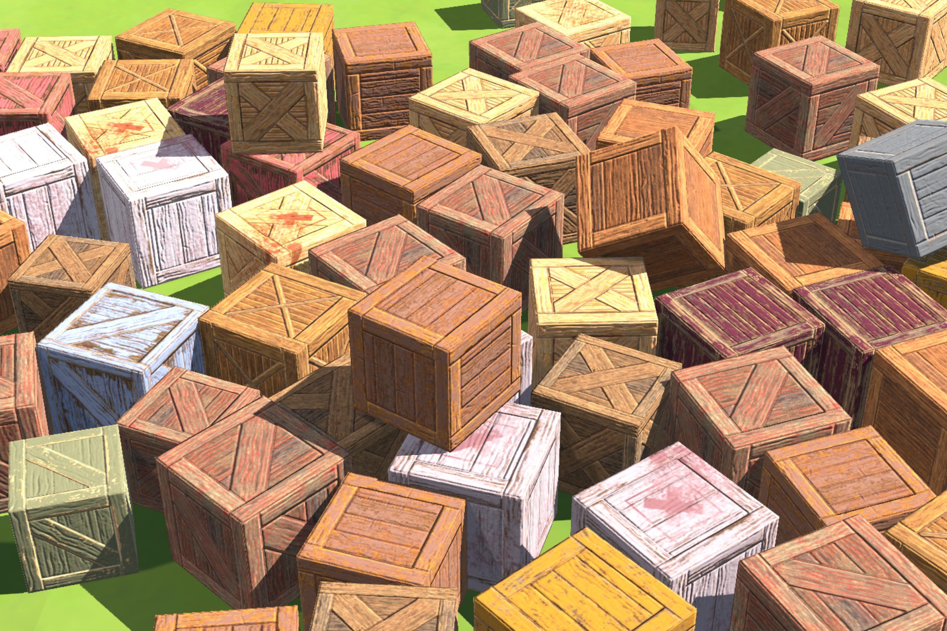 Hyper Props - Crates Pack 01 | 3D Props | Unity Asset Store