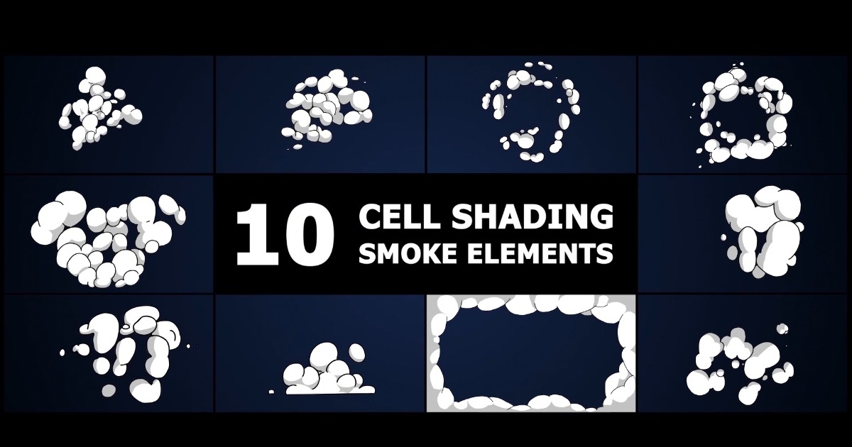 Cell Shading Smoke | 2D Textures & Materials | Unity Asset Store