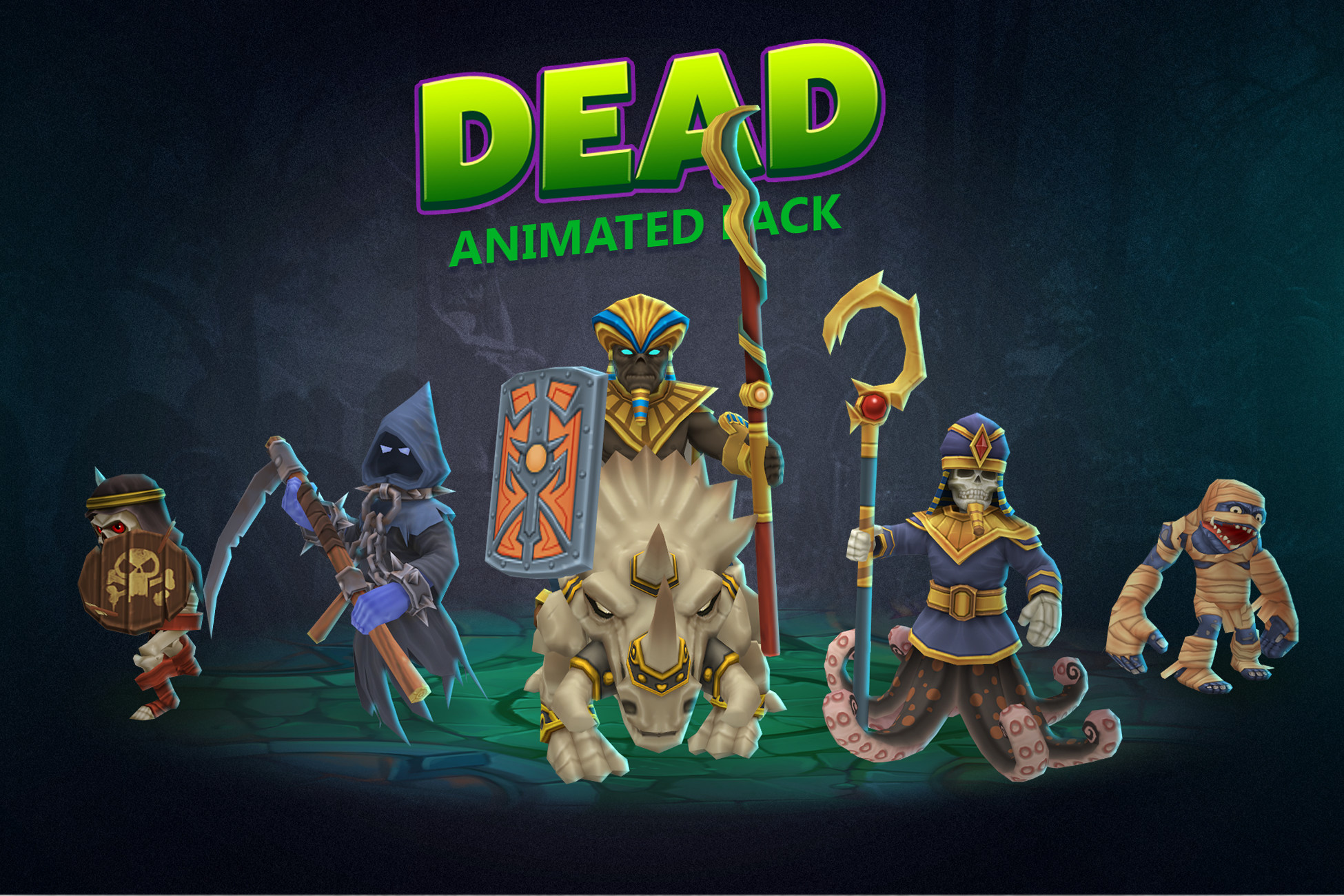 Dead animated pack | 3D Characters | Unity Asset Store