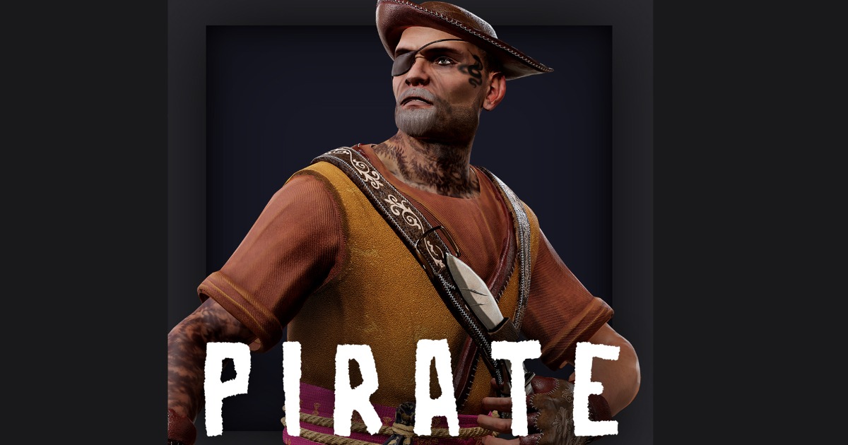 PIRATE 9R | 3D Humanoids | Unity Asset Store